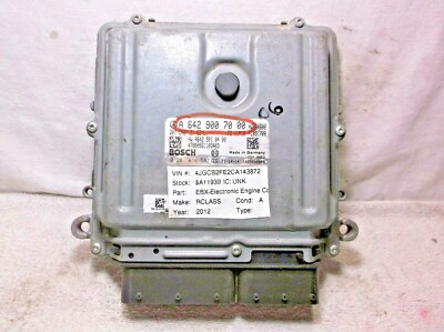 11-12 MERCEDES R350/GL350/E350/ DIESEL ENGINE MODULE/COMPUTER.ECU.ECM ...
