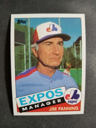 1985 Topps JIM FANNING card # 759 [card 20] | eBay