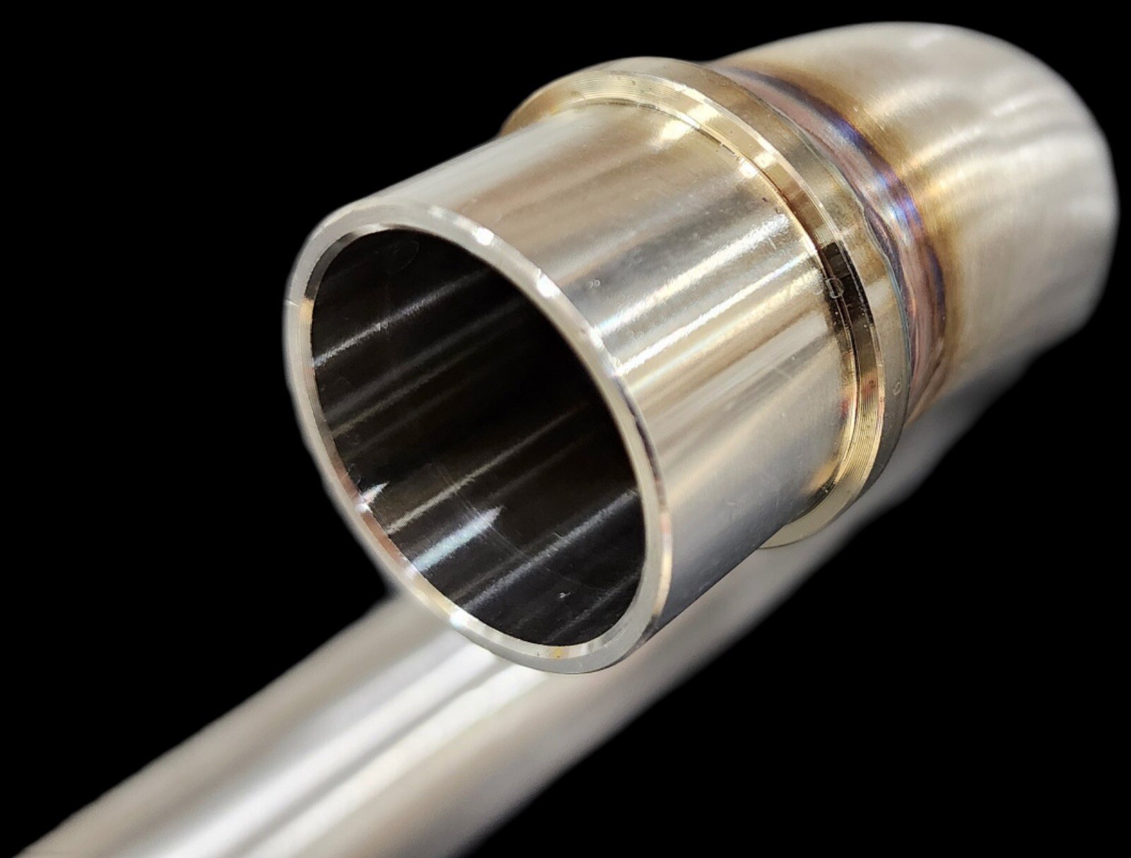 Atc 70 header pipe for DIY Big Bore Muffler Exhaust. Stainless Steel ...