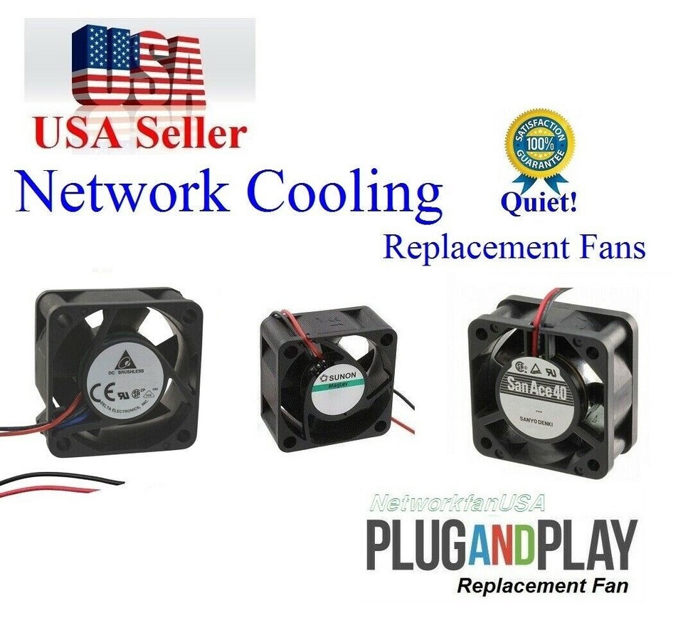 New Quiet! Dell PowerConnect 2624 2724 (NF304, F0337, TJ689, YJ297) | eBay