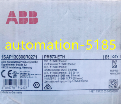PM573-ETH ABB 1Sap130300R0271 programmable controller brand new | eBay