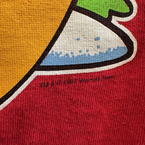 Vintage 90s Looney Tunes Christmas T Shirt Tweety Bird 1997 Red Holiday ...