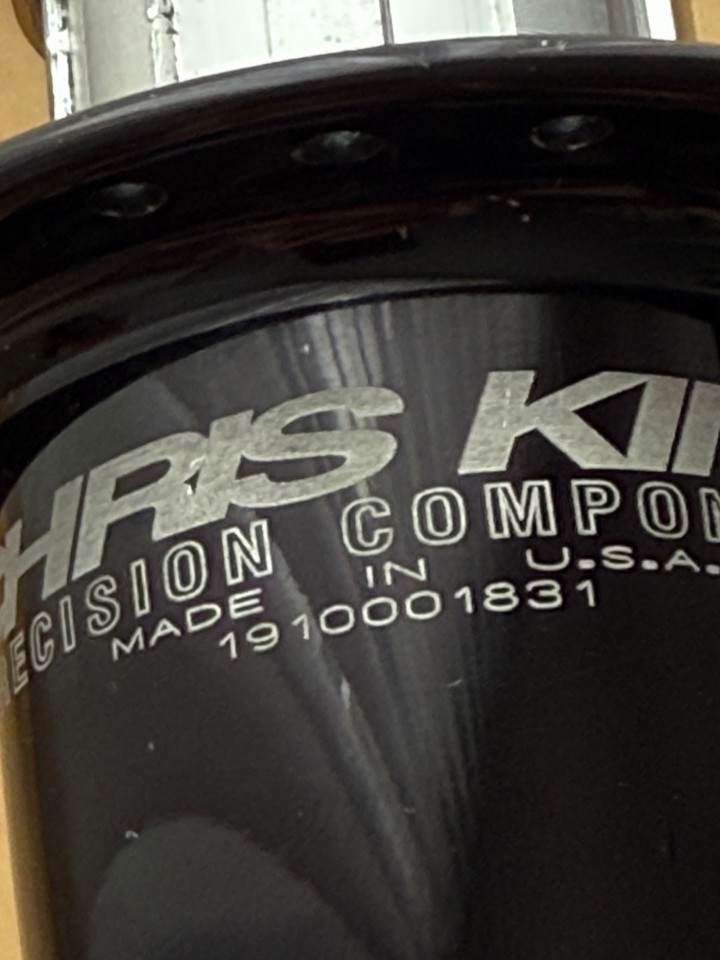 Chris King single speed rear hub black 36h 135 Disc 6 bolts | eBay