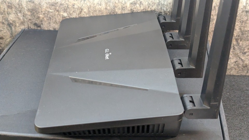 GL.iNet GL-AX1800(Flint)WiFi 6 Router Dual Band Gigabit Wireless ...
