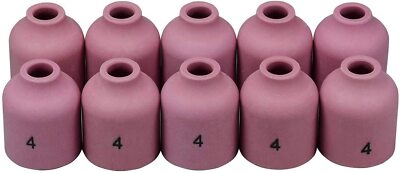 TIG Gas Lens Alumina Nozzle Ceramic Cup 53N58 #4 WP 9 20 25 Welding ...