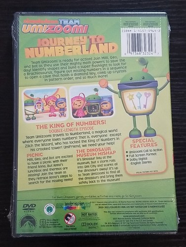 Team Umizoomi: Journey to Numberland (DVD) for sale online | eBay