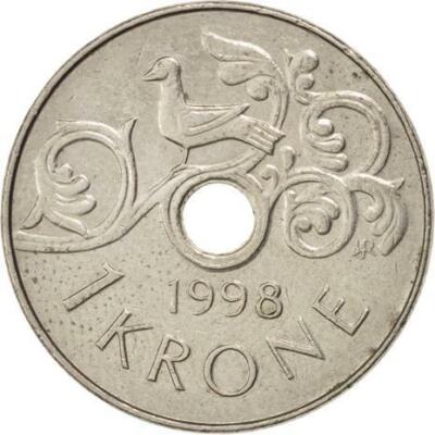 Norway 1 Krone - Harald V Coin KM462 1997 - 2016 | eBay
