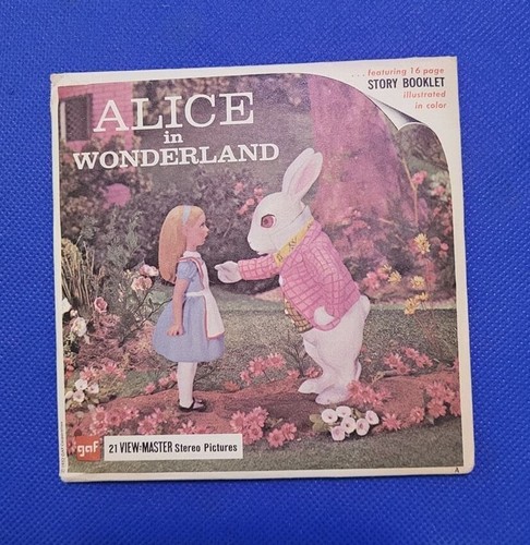 gaf B360 Alice in Wonderland Fairy Tales Classic Story view-master ...