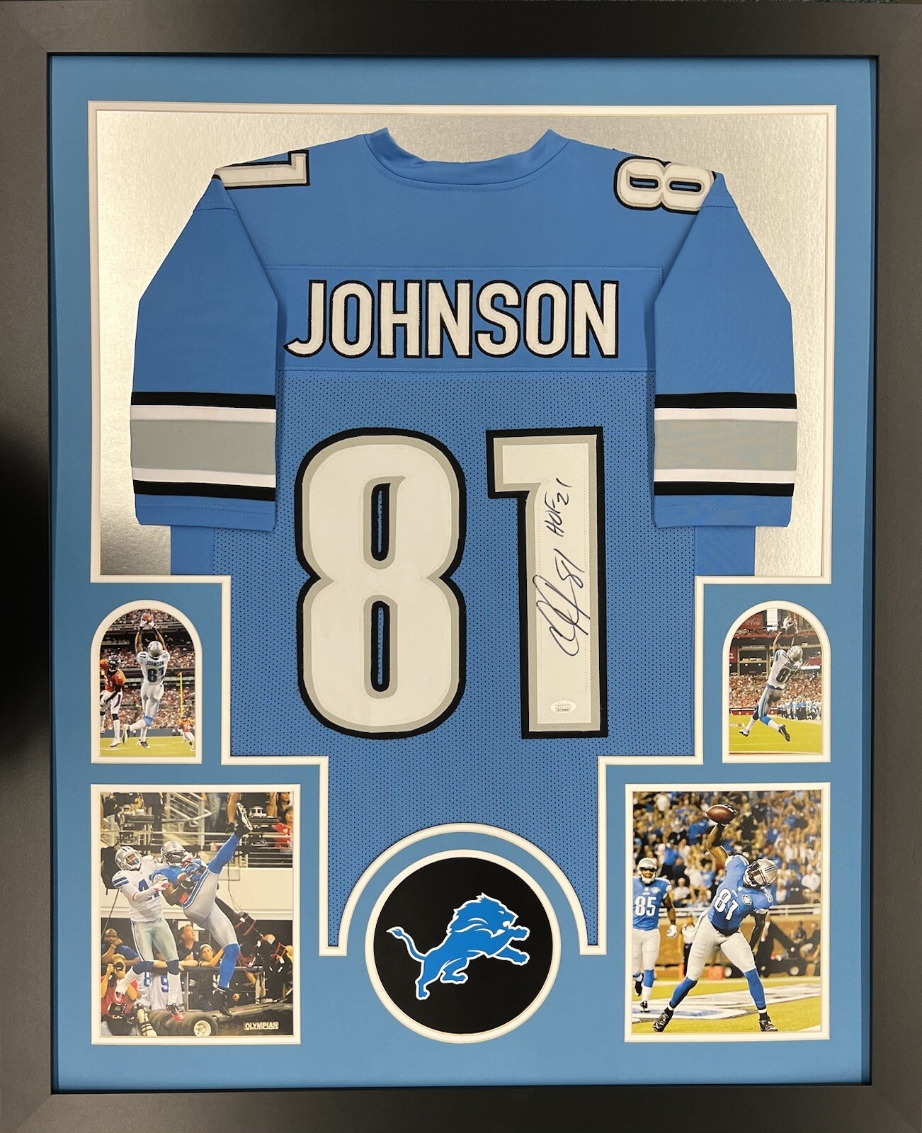 Calvin Johnson Autographed Memorabilia | Signed Photo, Jersey ...