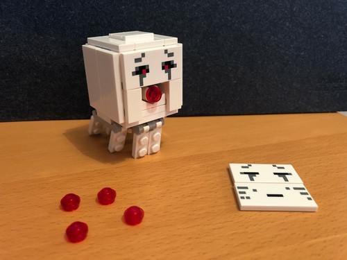 Costruzioni LEGO Minecraft Ghast dal Set 21122 MOLTO RARO clenol