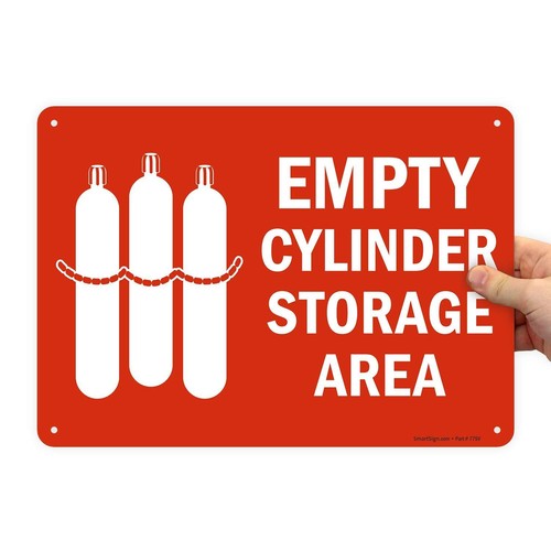 "empty Cylinder Storage Area" Sign | 10" X 14" | eBay