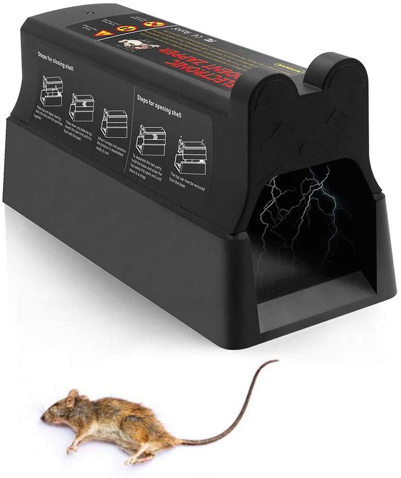 Electronic Mouse Trap Mice Rat Killer Victor Pest Control Electric ...