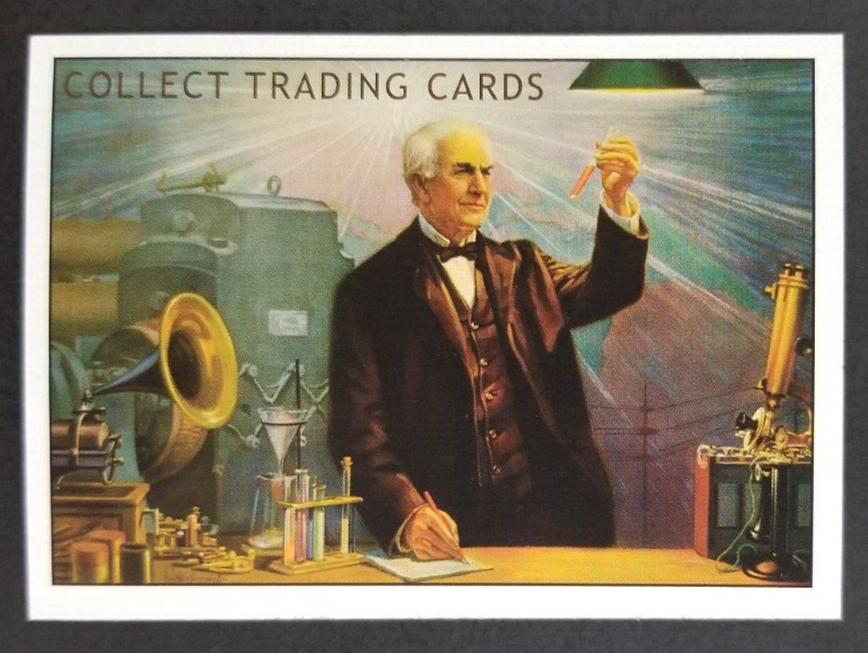 Thomas Edison 2020 Doing Research Sidekick Promo Card #18 (NM) | eBay