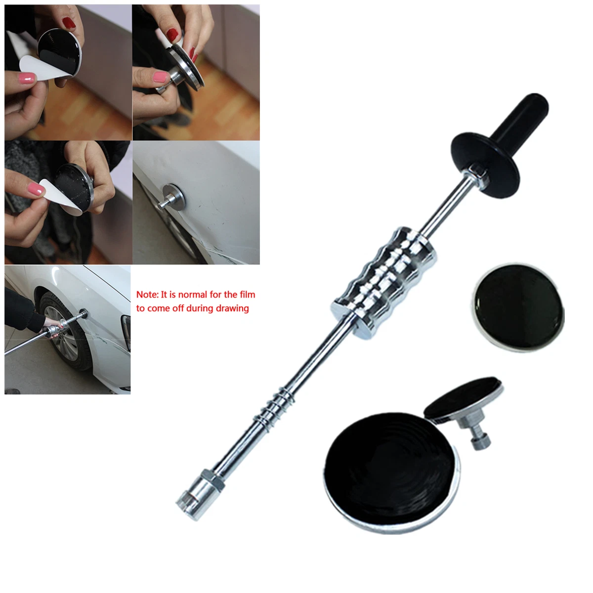 5X Car Body Paintless Dent Repair Kit Puller Tab Lift Tool, 45% OFF