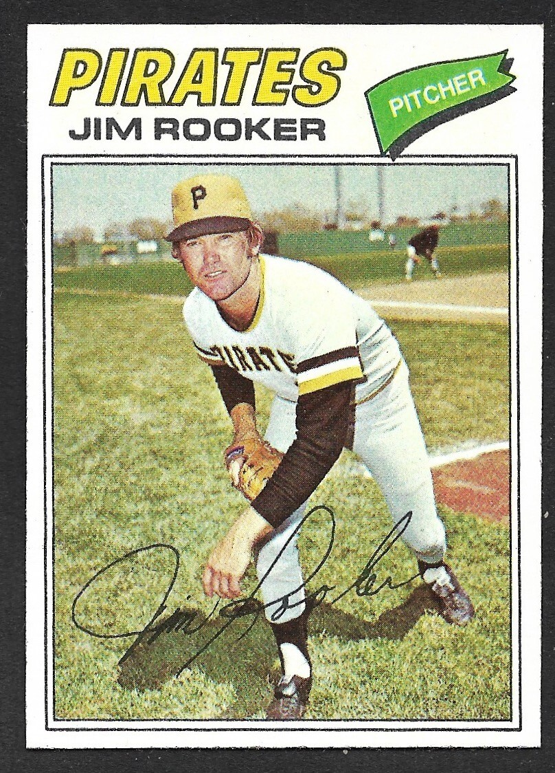1977 TOPPS #82 Jim Rooker PITTSBURGH PIRATES EX-MINT A | eBay