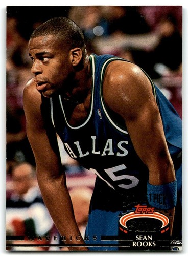 1992-93 STADIUM CLUB SEAN ROOKS DALLAS MAVERICKS #325 | eBay
