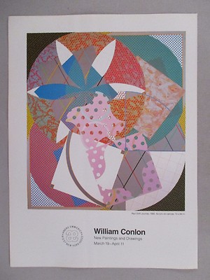 William Conlon Art Gallery Exhibit PRINT AD - 1981 | eBay