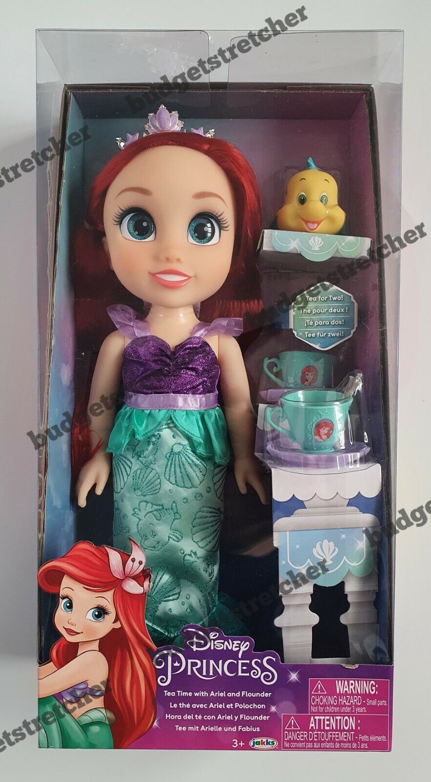 Disney Princess Tea Time Toddler Doll Elsa Anna Moana Jasmin Rapunzel ...