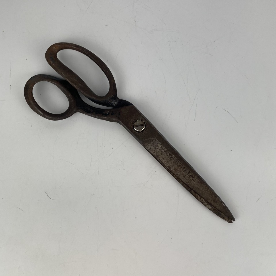 Vintage Wiss Inlaid Shears Scissors No. 20 – 10.5" Heavy Duty Forged ...
