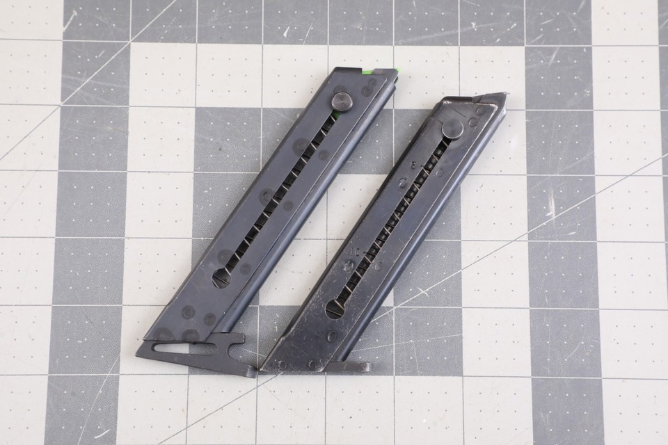 3x Factory High Standard Military 10-Rd. .22 LR Green & Steel Follower ...