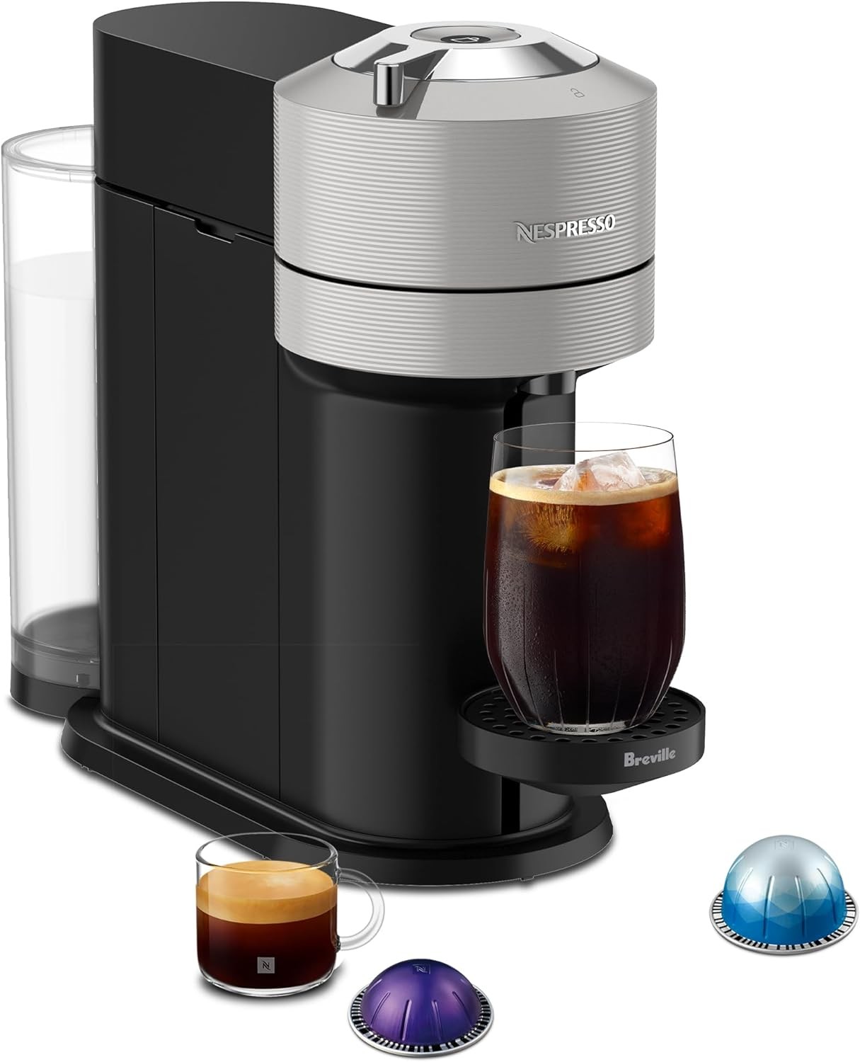 Nespresso RELOVE Vertuo Next Coffee and Espresso Maker by Breville ...