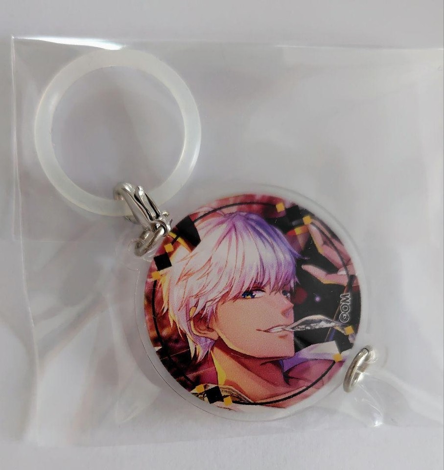 Obeime Acrylic Keychain 4-Piece Set Dmm Free Vending Machine Princess ...