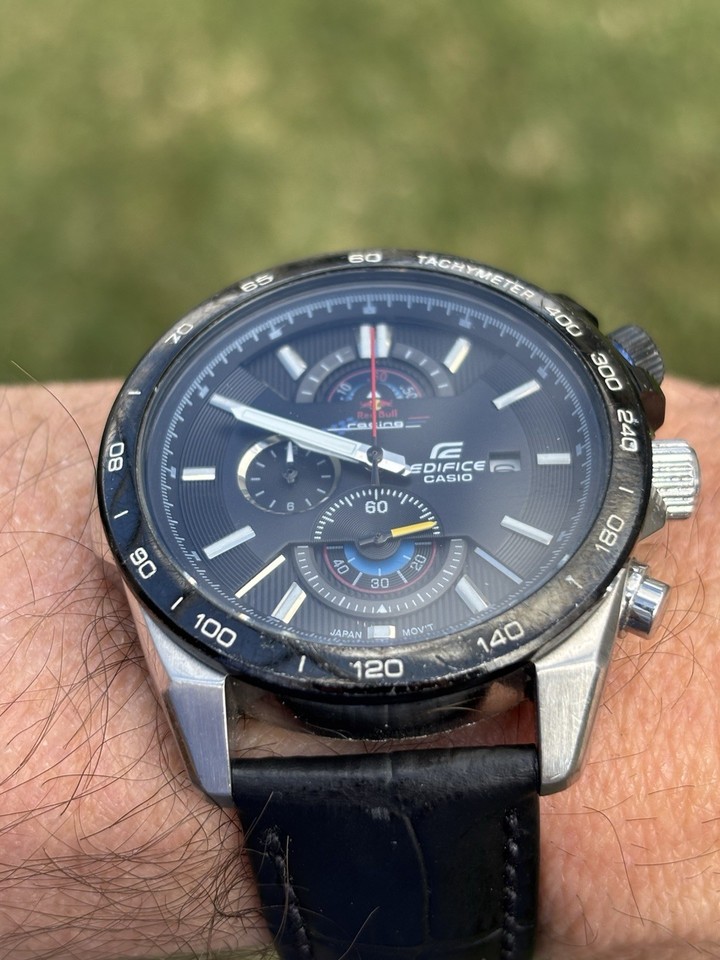 CASIO GENTS EDIFICE EFR 520 RED BULL RACING FORMULA 1 WATCH | eBay ...