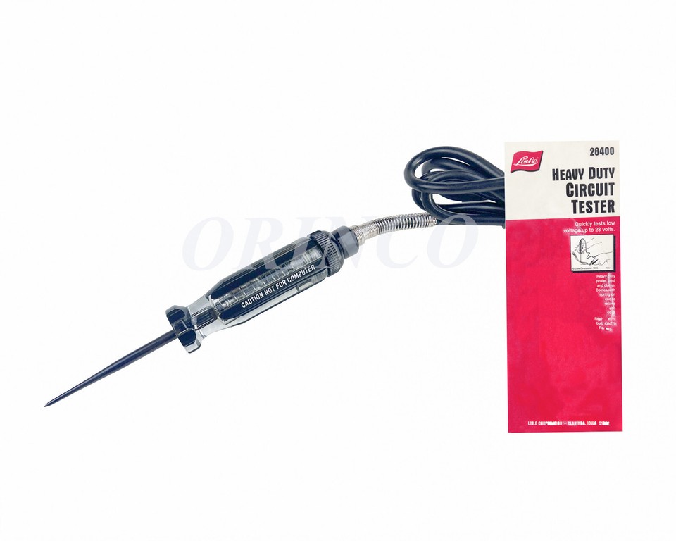 Lisle 28400 Heavy Duty Circuit - Tests Low Voltage Up to 12 Volts | eBay