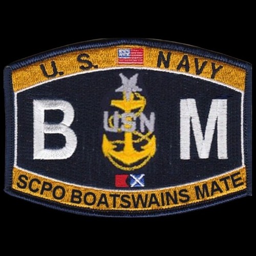 NAVY RATING BM SCPO BOATSWAINS MATE USN WOW | eBay
