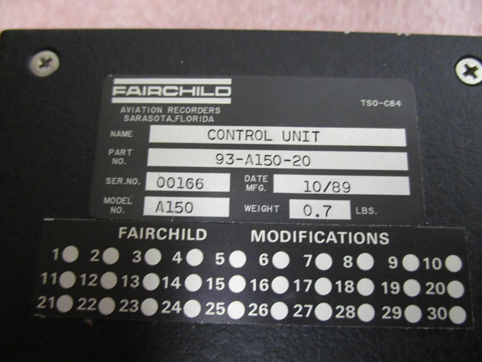 FAIRCHILD 93-A150-20 EXTERNAL PREAMP CONTROL UNIT | eBay
