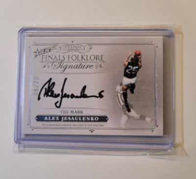 2019 AFL SELECT SUPREMACY FINALS FOLKLORE SIGNATURE CARLTON ALEX ...