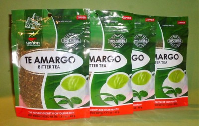 Te Amargo Hierba (Bitter Tea) 4 Bags (Hanan) | eBay