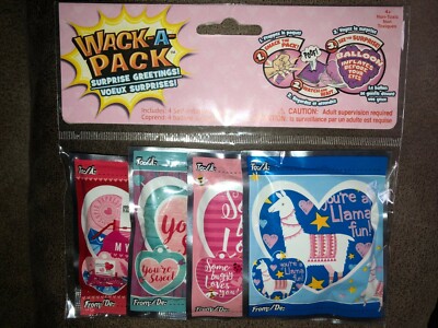 Wack-A-Pack Valentine's Day Self-Inflating Balloons (4 CT) | eBay