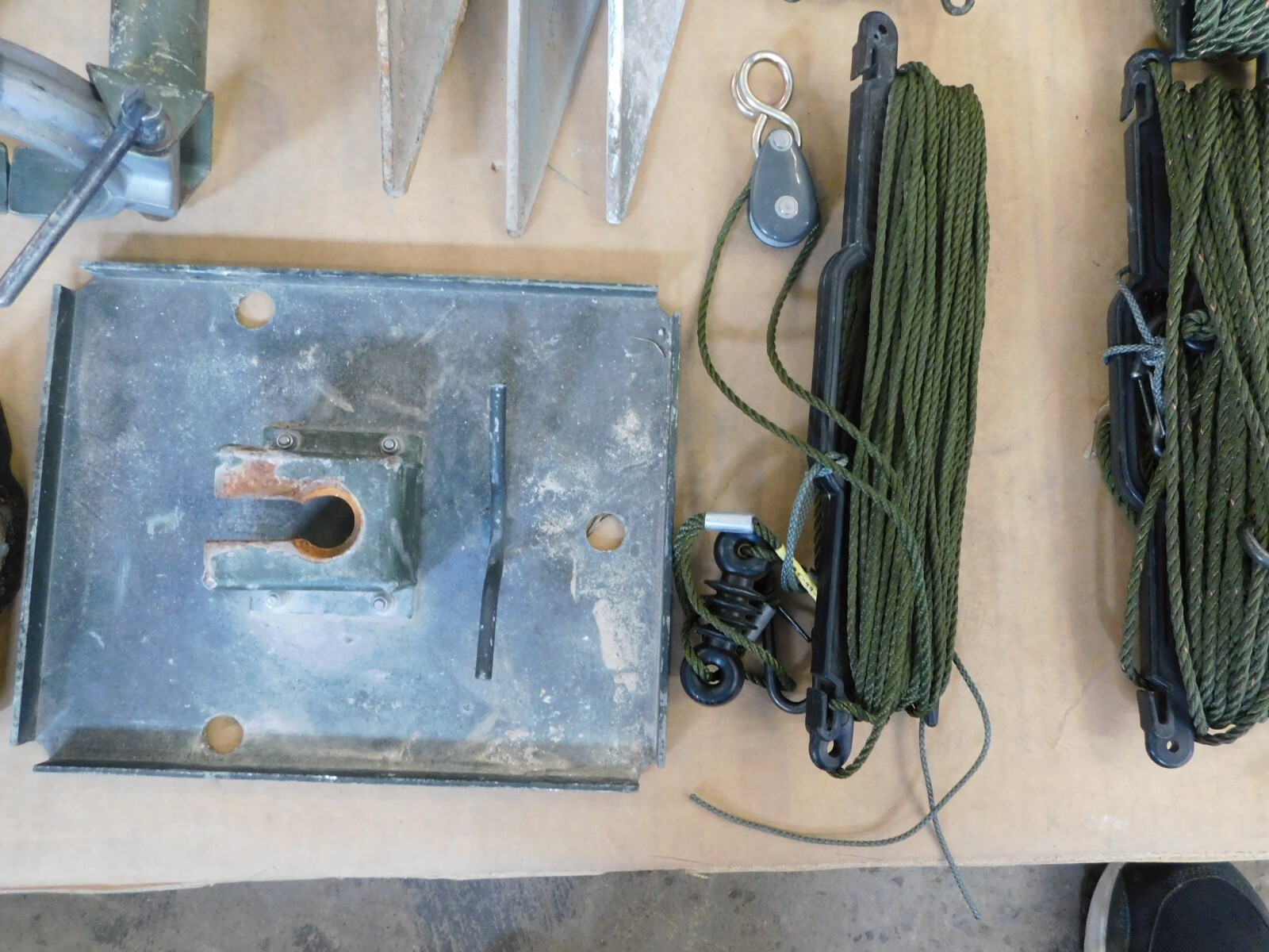 Clansman Radio Racal Antennas 12m Mast Guy Kit with Ladder | eBay UK