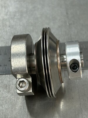 1 HEAVY DUTY STAINLESS BELLOWS COUPLING + CLAMPS 1/4” - 3/8” BORE ZERO ...