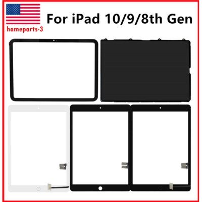 For IPad 10th 10.9 8th | Ipad 9 9th Display LCD Touch Screen Digitizer ...