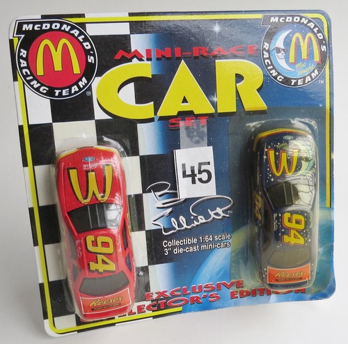MOC 1997 Collector's Edition McDONALD'S RACING TEAM BILL ELLIOTT Mac ...