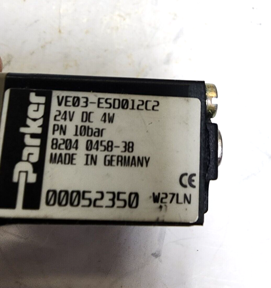 PARKER VE03-ESC012C2 COIL SOLENOID VALVE | eBay