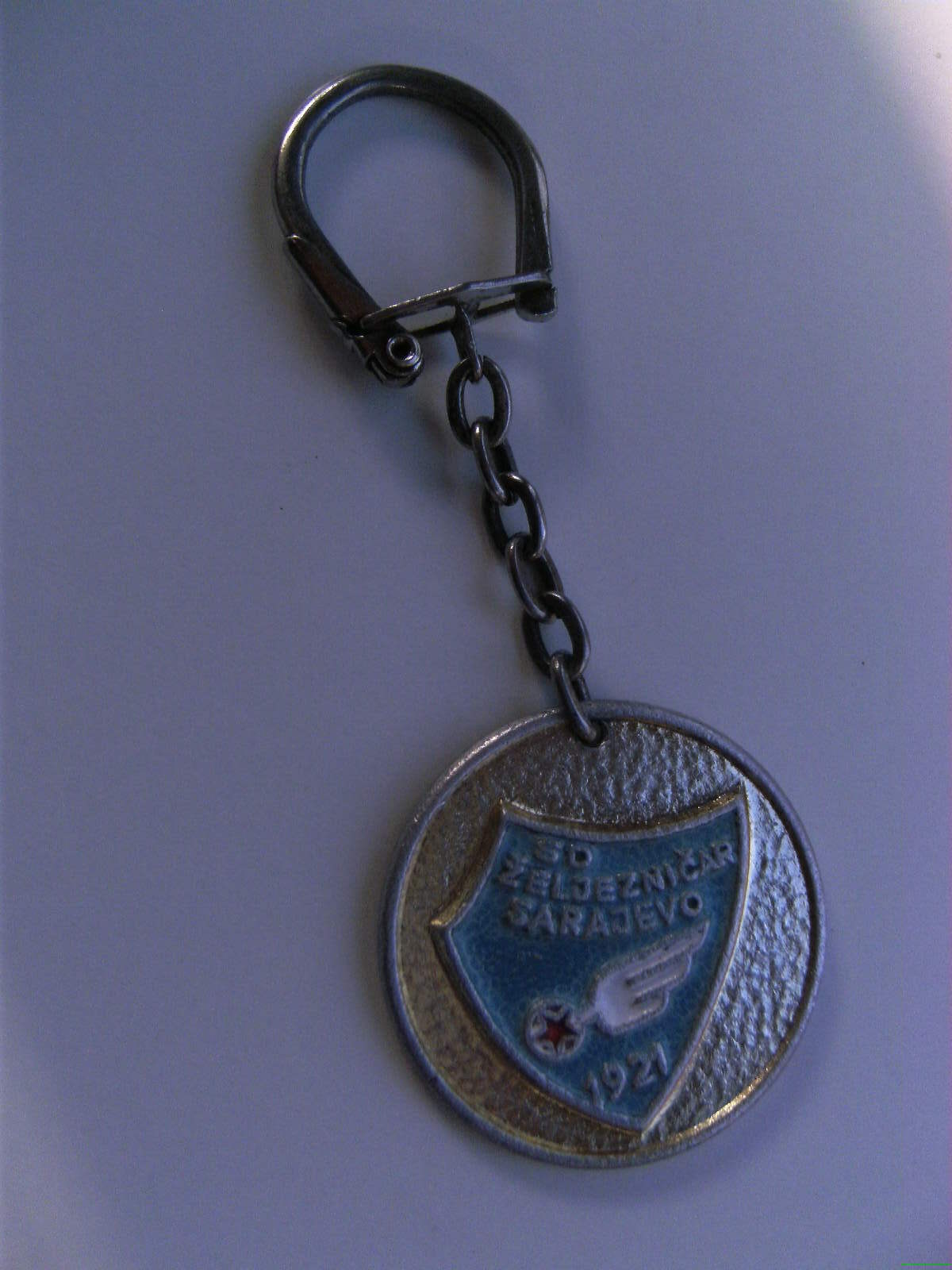 ZELJEZNICAR SARAJEVO Bosnia BIH ex Yugoslavia football vtg. aluminium ...