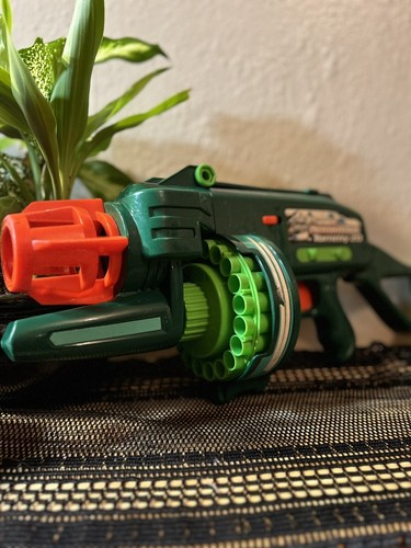 Buzz Bee Toys Air Blaster Motorized Automatic Tommy 20 Toy Dart Gun | eBay