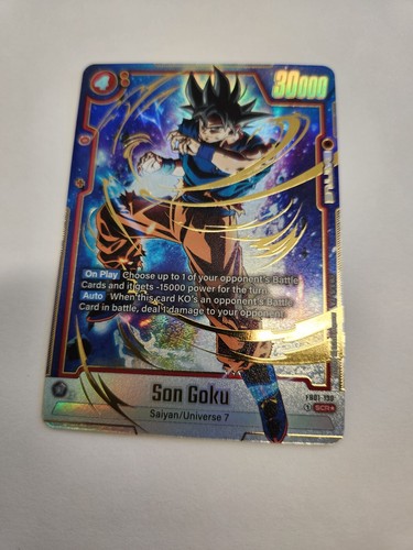Son Goku FB01-139 SCR Parallel Alternate Art Dragon Ball Super Fusion ...