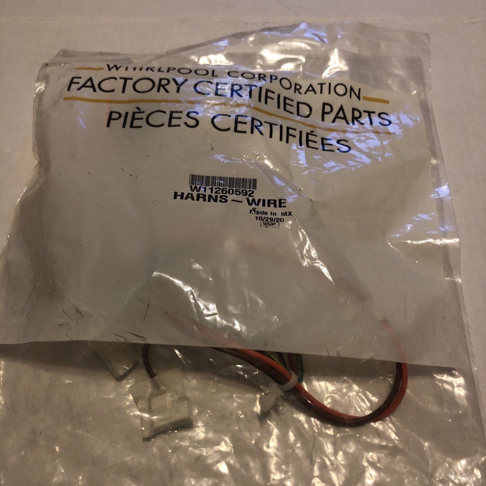Whirlpool W11260592 Refrigerator Wire Harness for sale online | eBay