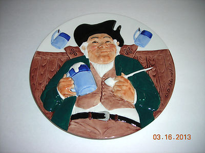 TOBY FILLPOT PLATE by Wilfred Blandford - Davenport Pottery Co ...