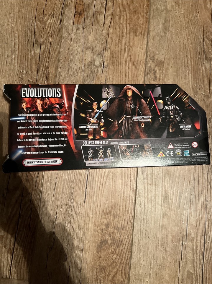 Star Wars Evolutions Anakin Skywalker to Darth Vader NEW Sealed, Box ...