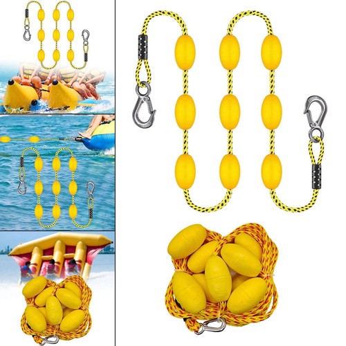 Tow Rope Heavy Duty with Hook Equipment with Floats for Tubing 60ft | eBay