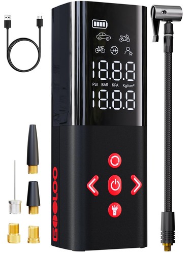 AP150 Tire Inflator Portable Air Compressor, 2X Faster 150PSI Cordless ...