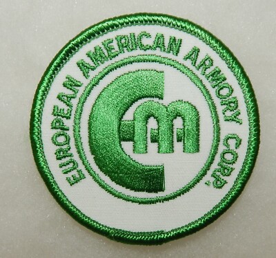 Vintage European American Armory Corp Firearms Embroidered Patch | eBay
