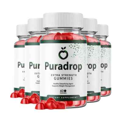 PuraDrop Extra Strength Gummies Weight Management Support (300 Gummies ...