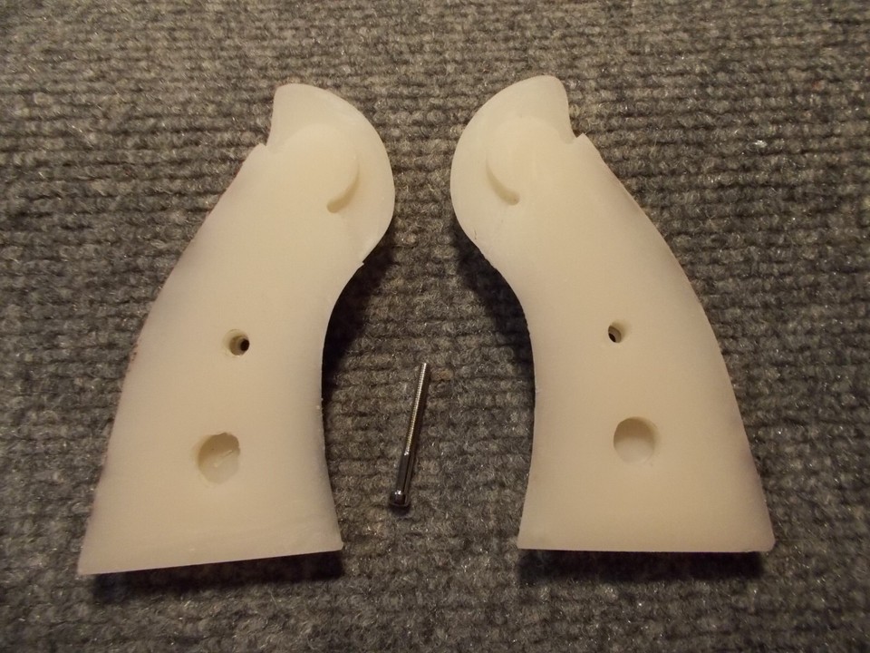 Custom Grips for Ruger Redhawk Square Butt Faux Weathered Stag | eBay