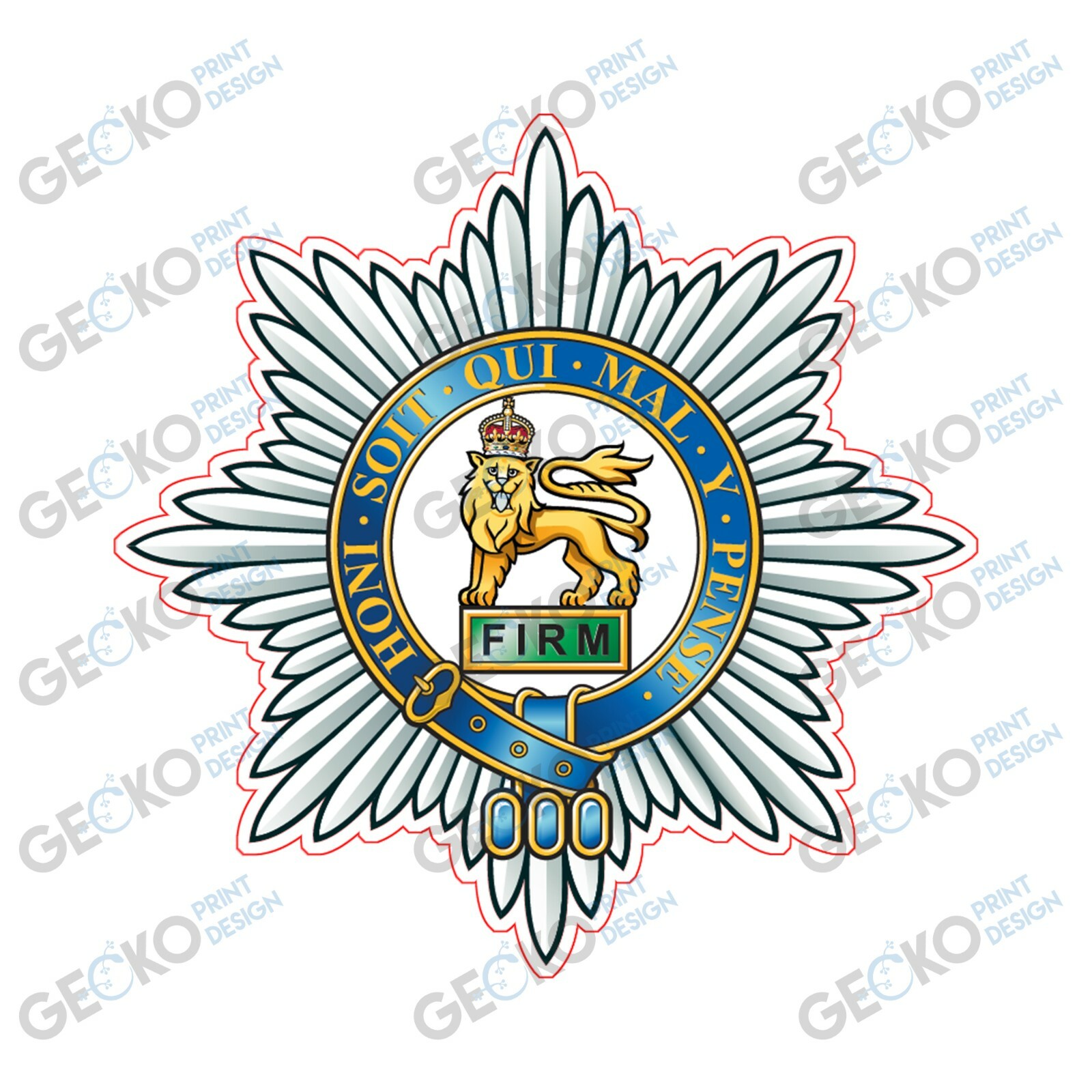 WORCESTERSHIRE REGIMENT STICKER - BRITISH ARMY - MERCIAN | eBay UK